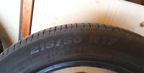 Летняя резина 215/50 r17 95