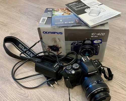 Фотоаппарат Olympus E420 SE kit
