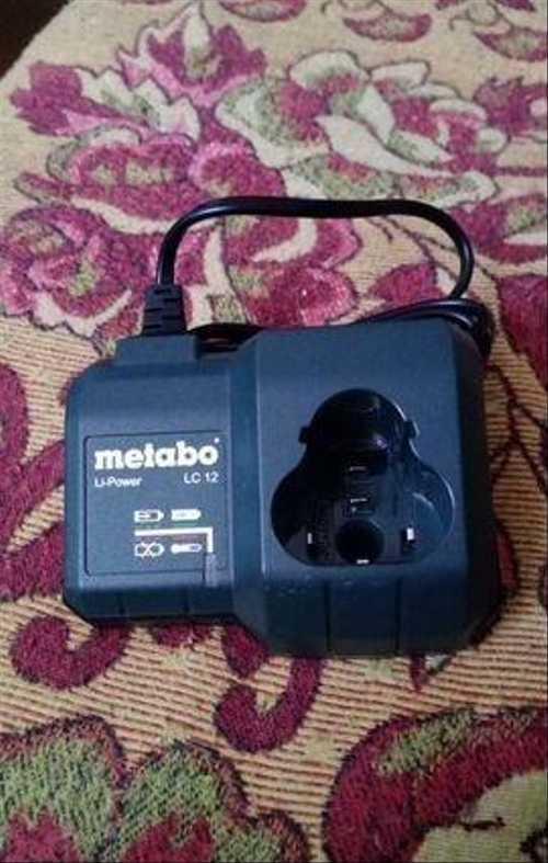Зарядное устройство для шуруповерта метабо
