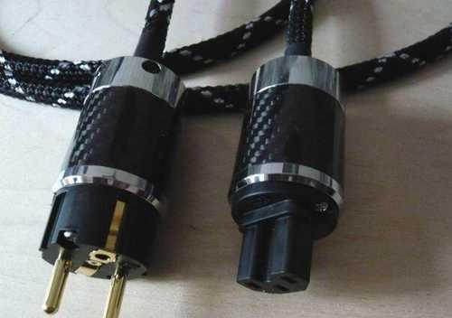 Сетевой кабель с разъёмами Furutech FI-E50(G)
