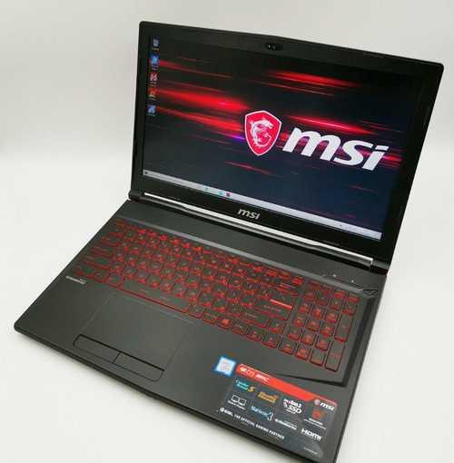 Мощный игровой MSI GL63 8RC в идеале