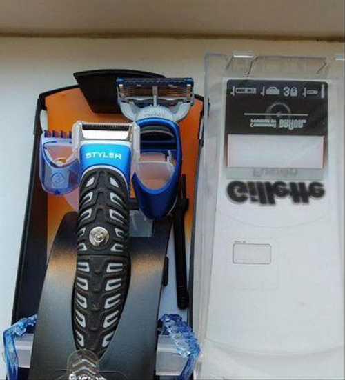 Электрический триммер Gillette 3в1 бу