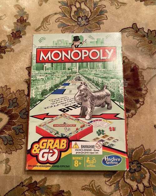Настольная игра «Monopoly Grab&Go»