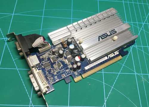 Видеокарта asus GeForce 8400 GS 256 Мб DDR2