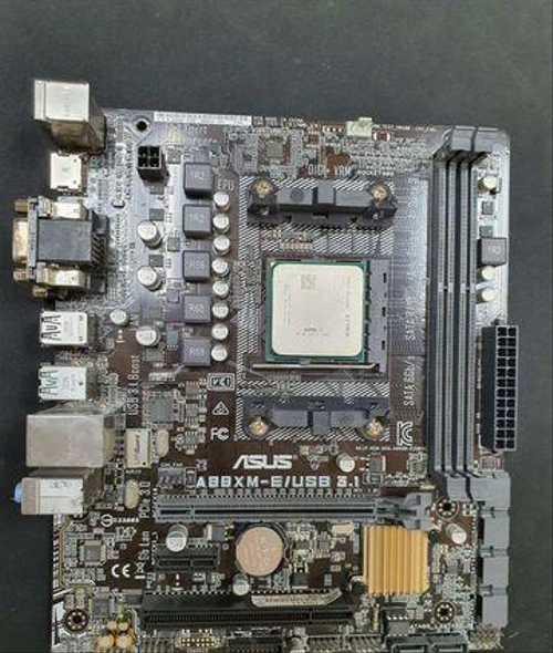 MB Asus A88XM-E/USB 3.1 + CPU Athlon X4 840 3.1Ghz