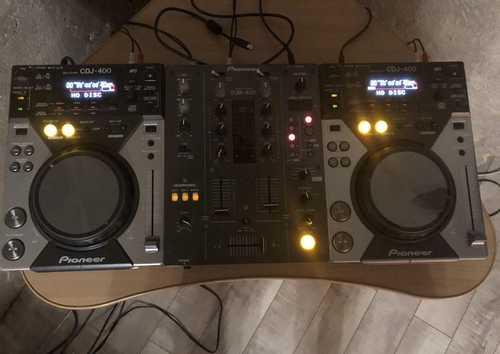 Pioneer CDJ 400, DJM 400