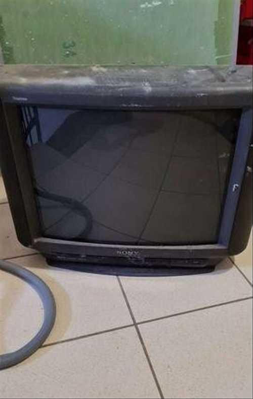 Старый телевизор sony