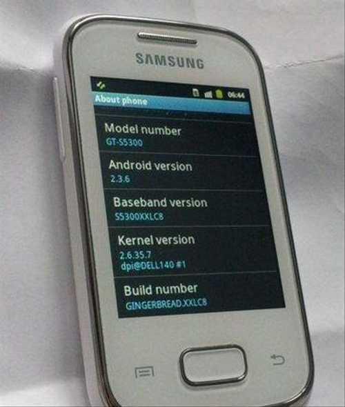 Смартфон Samsung Galaxy Pocket GT-S5300