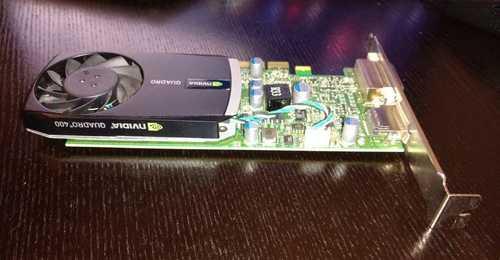Видеокарта Nvidia quadro 400 DDR2 64bit (512mb)