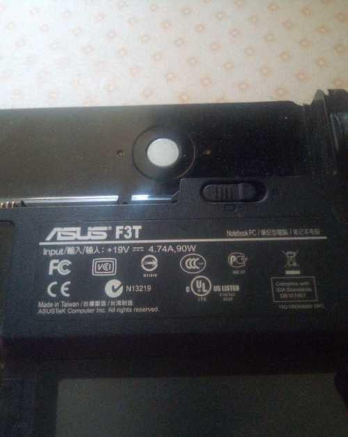 Asus F3T мат.плата