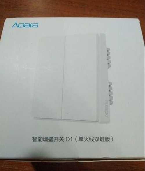 Настенный выключатель Xiaomi Aqara D1