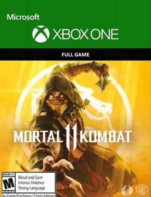 Mortal Kombat 11 xbox ONE / xbox series XS ключ