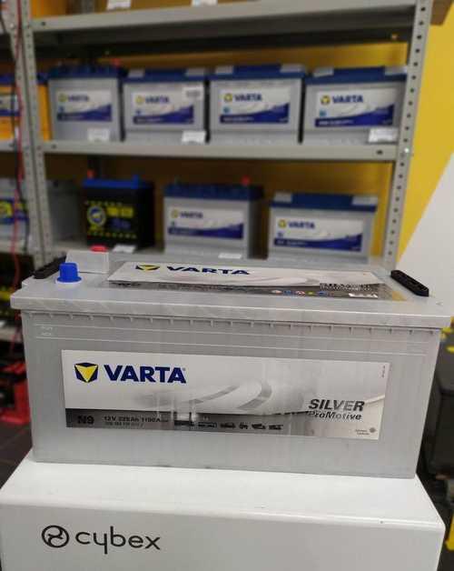 Аккумулятор 225Ah Varta silver 1150A N9