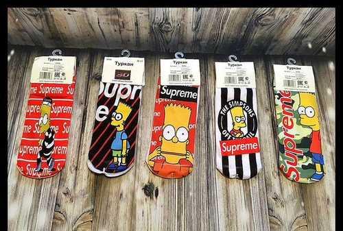 Носки Барт Симпсон 36-41/ Socks Bart Simpson 36-41