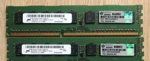 RAM DDR3 8Gb HP Micron