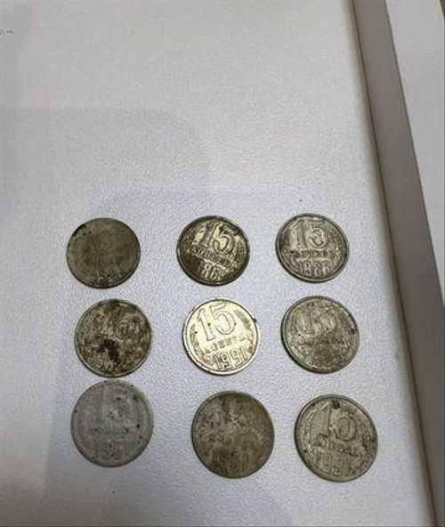 15 копеек 1991 1961 1982 1985 1986