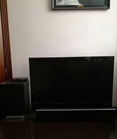 Телевизор Philips FullHD+dvd home theatre system