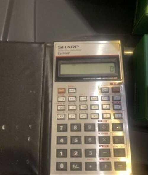 Калькулятор sharp el-506p