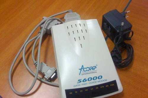 Модем Acorp 56000