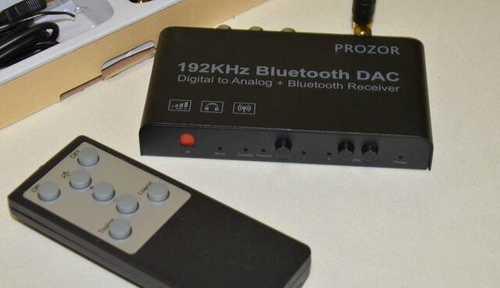 Bluetooth цап (DAC) prozor 24 bit/192kHz