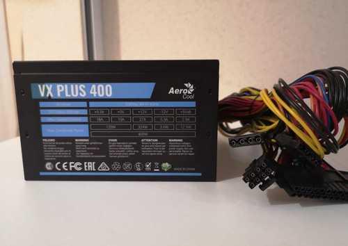 100 плюс 400 500. AEROCOOL VX-400 Plus 400w. Блок питания AEROCOOL VX Plus 400w [VX-400 Plus]. Aero Coll vx400w подключения. Схема AEROCOOL VX Plus 350.