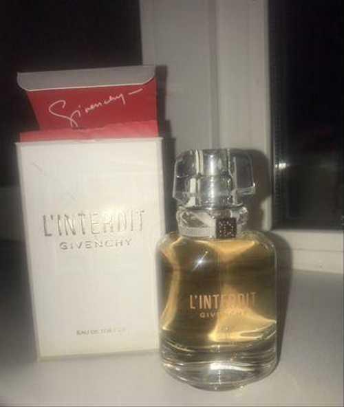 Духи женские givenchy L’interdit