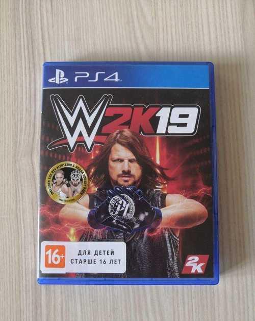 Игра WWE 2k19. PS4
