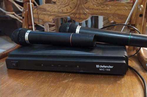 Беспроводные микрофоны defender mic 155