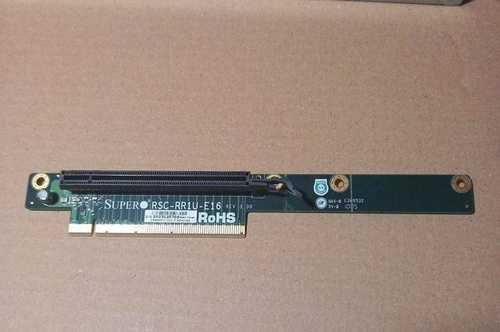 Райзер pci e x16 Supermicro RSC-RR1U