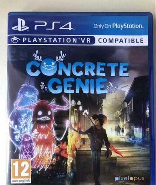 Игра concrete Genie ps4 vr