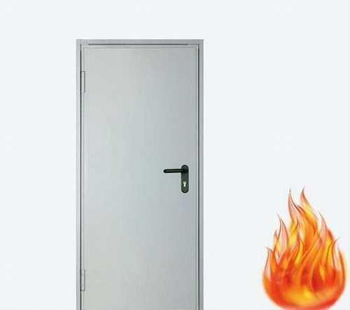Дверь противопожарная метал.одноств.дпм-01 EI-60