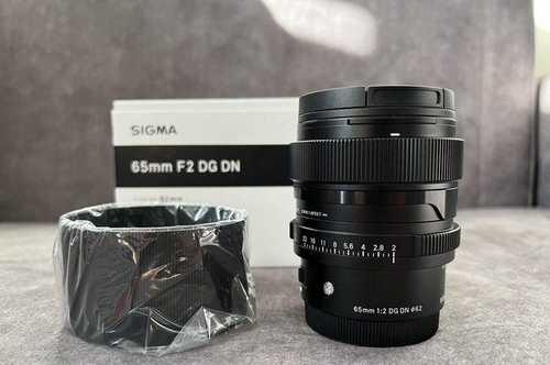 Sigma 65mm F/2.0 DG DN Contemporary Sony Новый