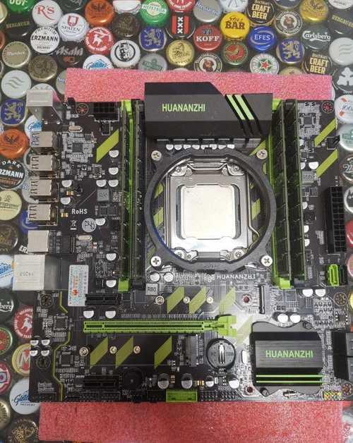 Связка X79 huananzhi ZD3 mATX LGA2011+E5-2689+32Gb