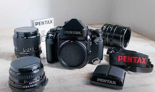 Pentax 67II + объективы SMC 50mm f/4 и 90mm f/2.8