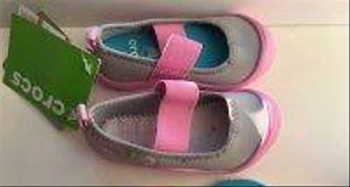 Новые балетки Crocs