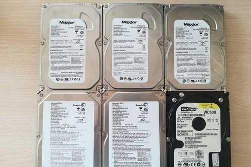 3.5" HDD IDE 40-200gb