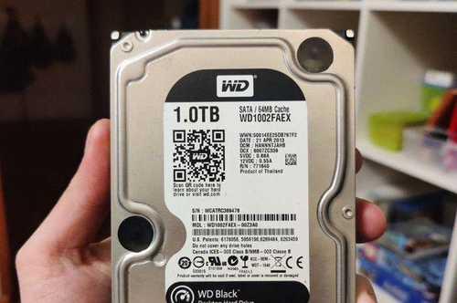 Жесткий диск western digital 1tb wd1002faex