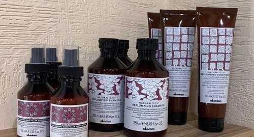 1.Davines Replumping уплотнение волос, маски