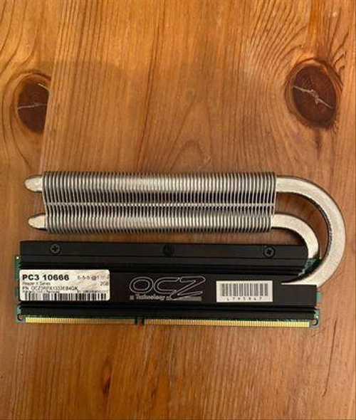 Оперативная ram ddr3 2gb 2шт