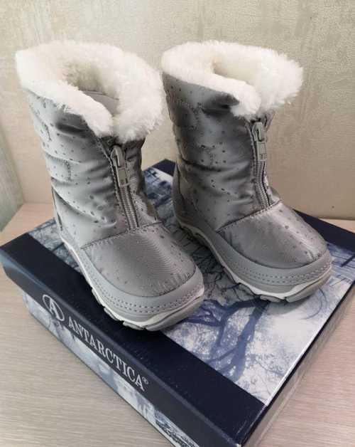 Зимние сапоги Antarctica новые 23-24р 15,5см