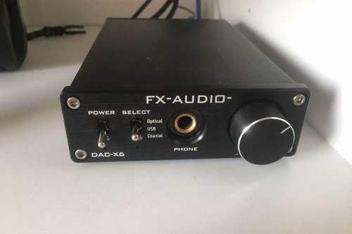 Usb цап FX-audio DAC X6