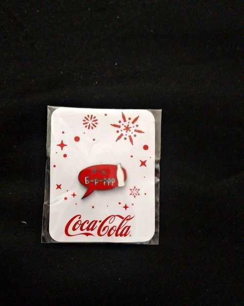 Коллекционный значок Coca Cola