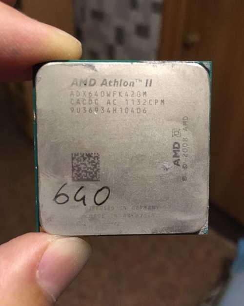 Процессор Продаётся процессор AMD Athlon II ADX640