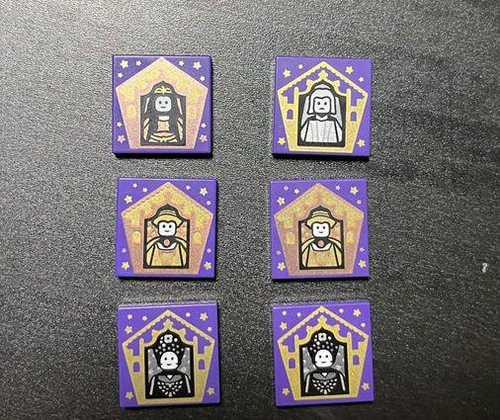 Lego wizard cards harry potter tiles