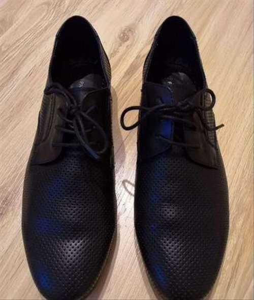 Мужские кожаные туфли Paolo Conte 39 размер