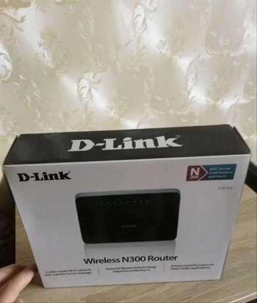Dlink WiFi роутер n300