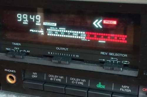 Кассетная дека Akai (A&D) GX-R75CX (1987 м.г.)