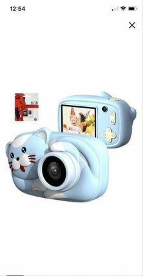Детский цифровой фотоаппарат LavaQ «Котик»
