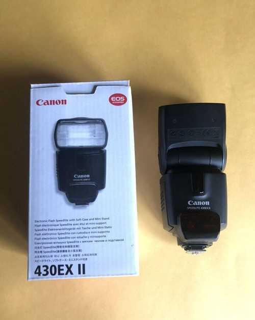 Вспышка камеры canon 430ii