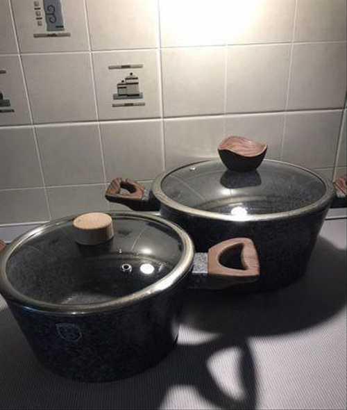 2 кастрюли для идукционных плит